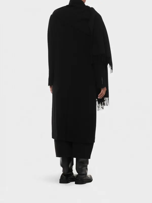 Attico Relaxed Fit Wool And Cashmere-blend Long Coat