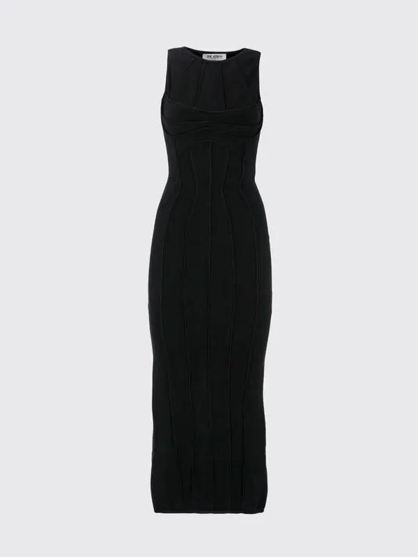 Attico Jersey Sheath Midi Dress