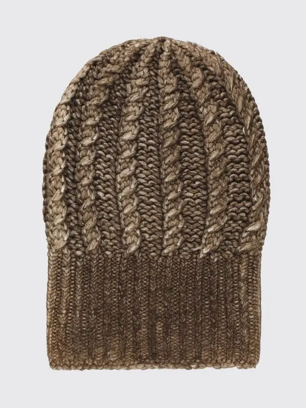 Avant Toi 100% Cashmere Braided Beanie Hat