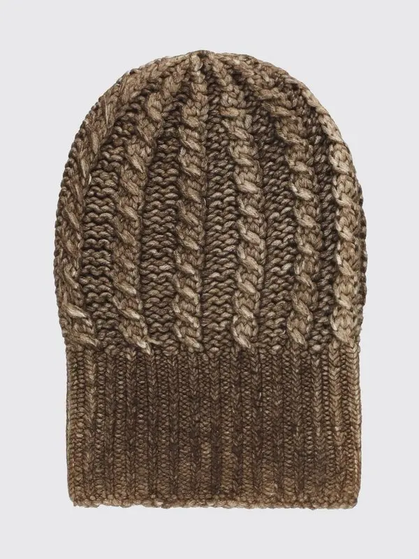 Avant Toi 100% Cashmere Braided Beanie Hat