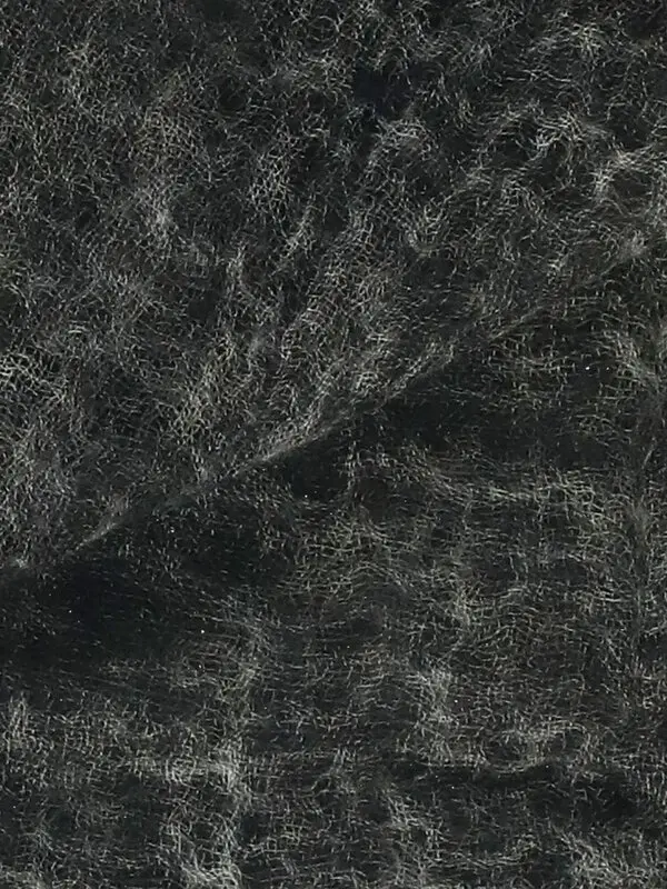 Avant Toi Classic 100% Cashmere Scarf With Fringed Edges