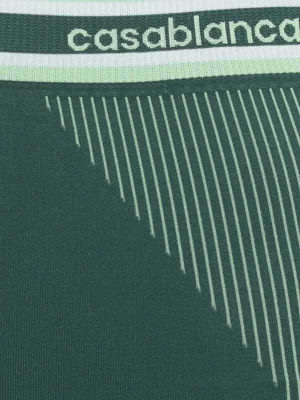 Casablanca High-waisted Skinny Leggings In Stretch Technical Fabric