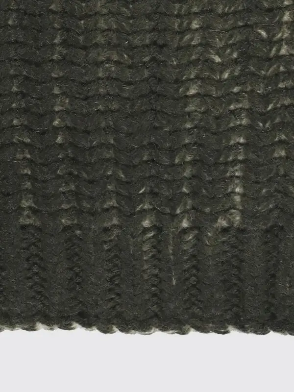 Avant Toi Merino Wool And Cashmere Blend Beanie With Ribbed Edges
