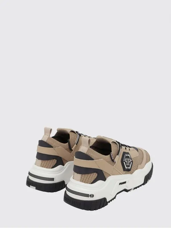 Philipp Plein Predator Suede Monogram Sneakers