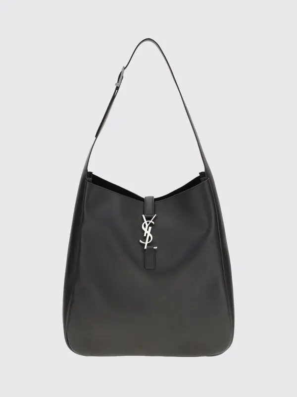 Saint Laurent Leather Shoulder Bag - Black