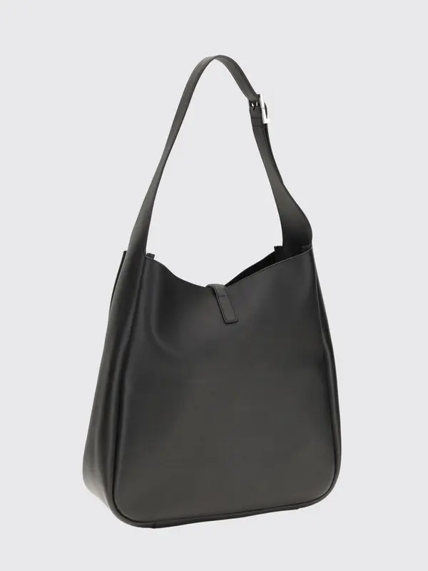 Saint Laurent Leather Shoulder Bag - Black