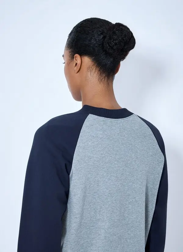 Miu Miu Raglan Sleeve Sweatshirt