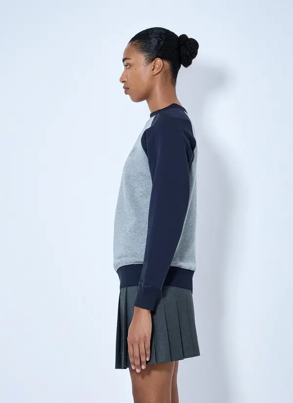 Miu Miu Raglan Sleeve Sweatshirt - Gray