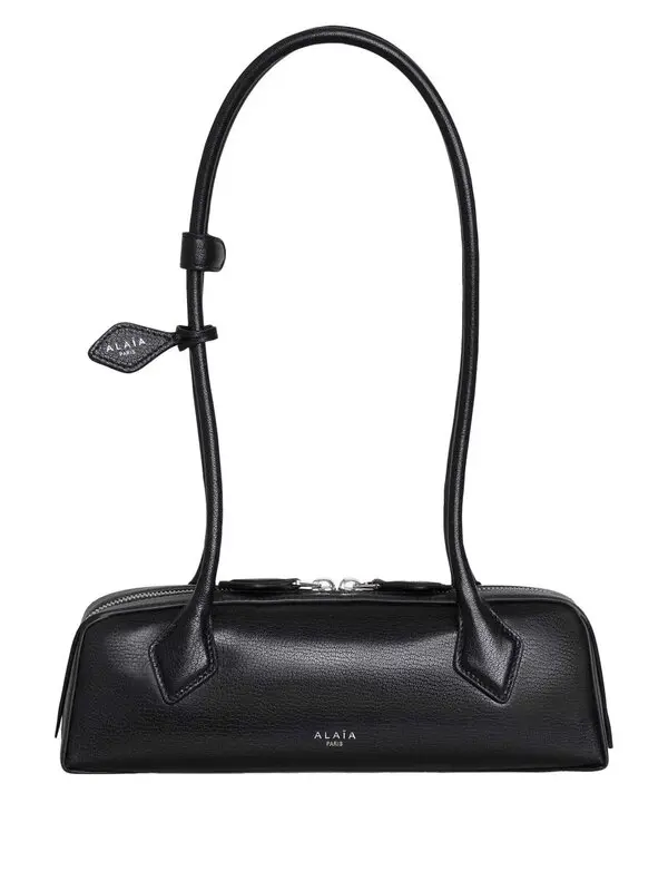 Alaïa Le Teckel Small Bag In Leather - Black