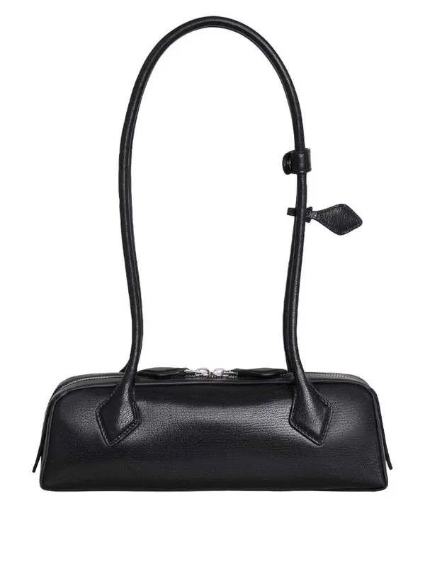Alaïa Le Teckel Small Bag In Leather - Black