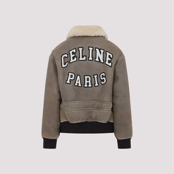 Celine Aviateur Brodé Blouson