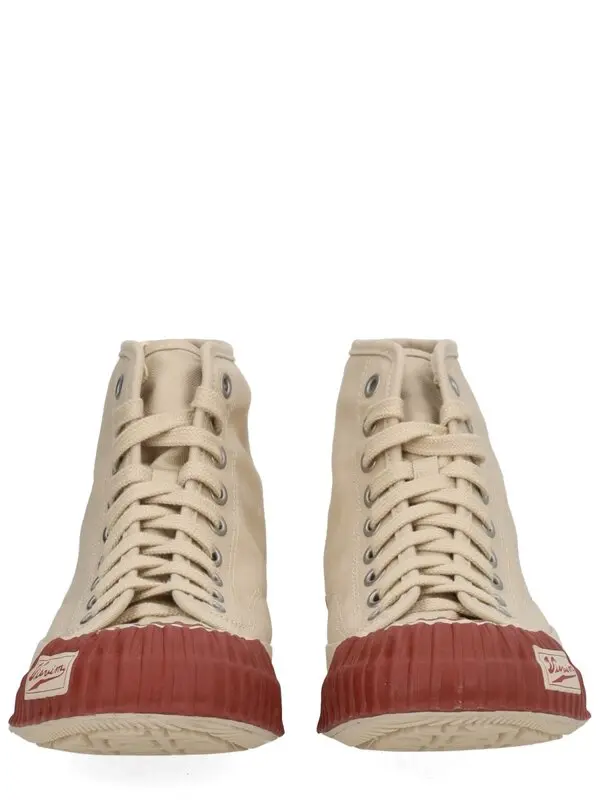 Visvim Skagway Hi Sneaker - Cream