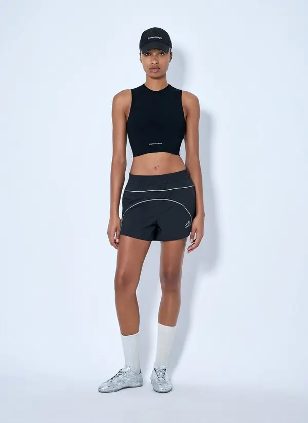 Balenciaga Fitted Cut Top