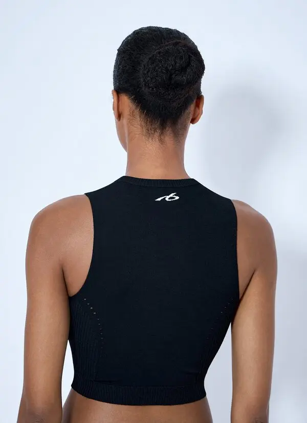 Balenciaga Fitted Cut Top