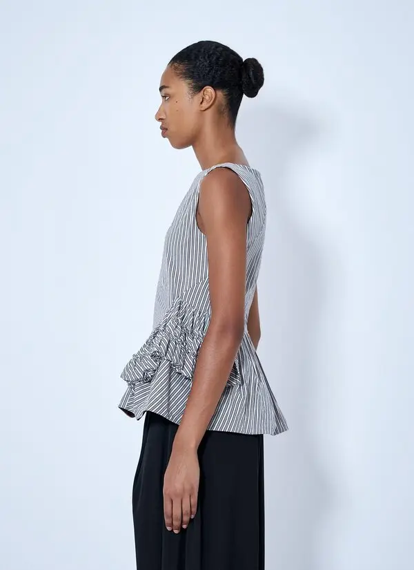 Dries Van Noten Casey Sleeveless Top - Brown