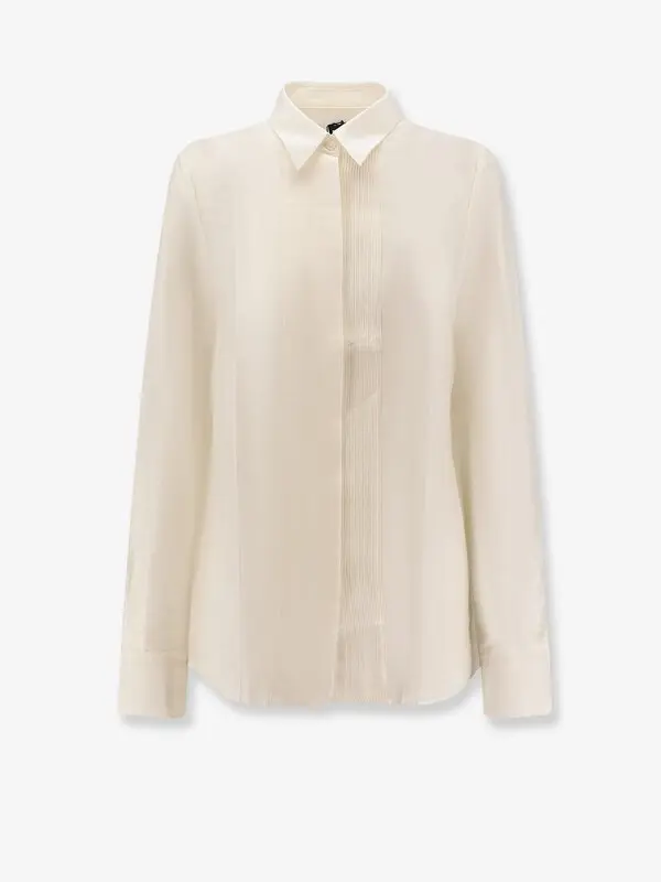 BOSS Bisina Wednesday Lyocell, Silk And Wool Shirt - Multicolor
