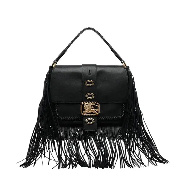 Burberry Small Rider Handbag - Black