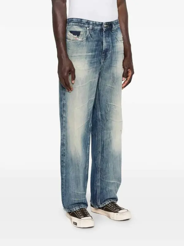 DIESEL® Denim With Logo Patch