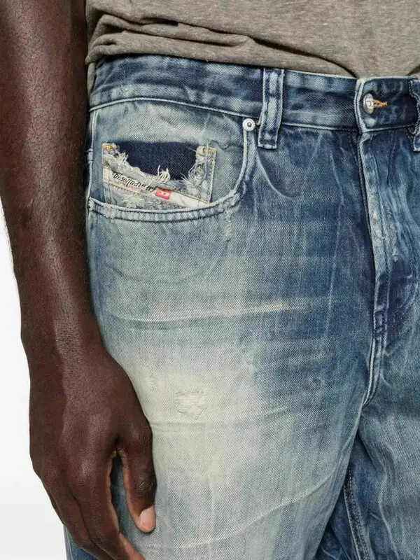 DIESEL® Denim With Logo Patch