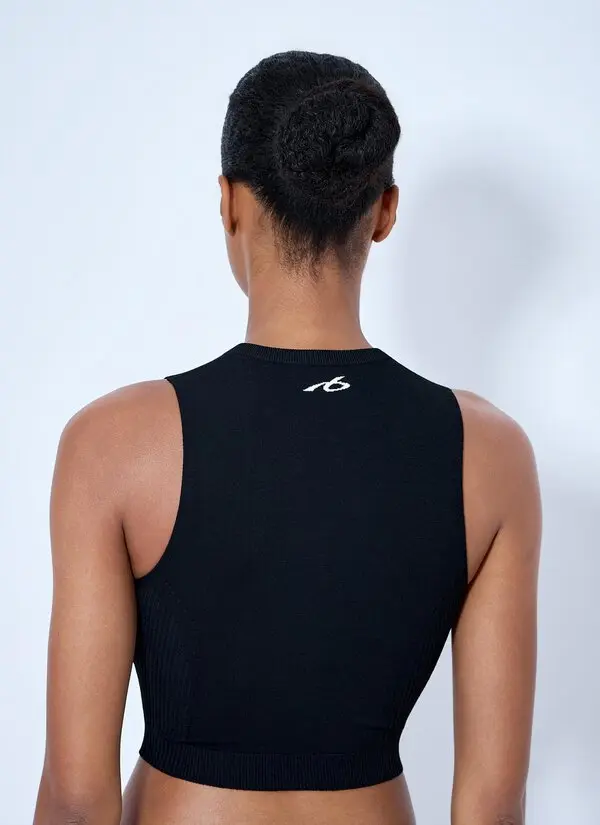 Balenciaga Technical Knit Bra Tank Top