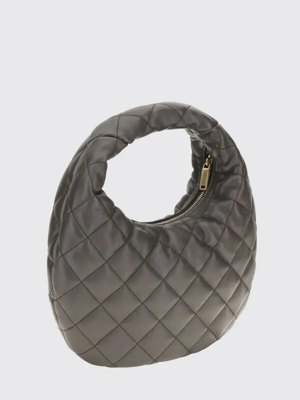 Saint Laurent Icarino Quilted Nappa Hobo Bag - Gray