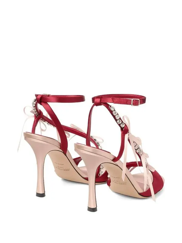 JIMMY CHOO Lula Sandals - Red