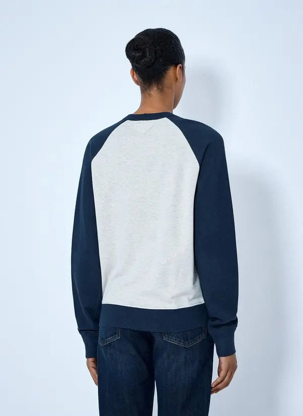 Prada Cotton Crew-neck Sweatshirt - Blue