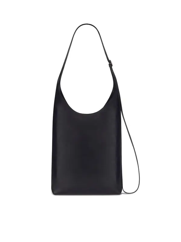 COURREGES Large Melt Leather Tote Bag