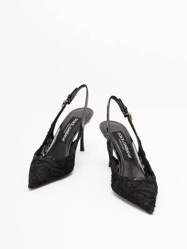 Dolce & Gabbana Lace Slingback