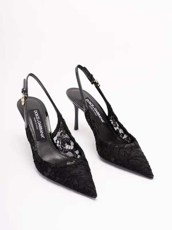 Dolce & Gabbana Lace Slingback