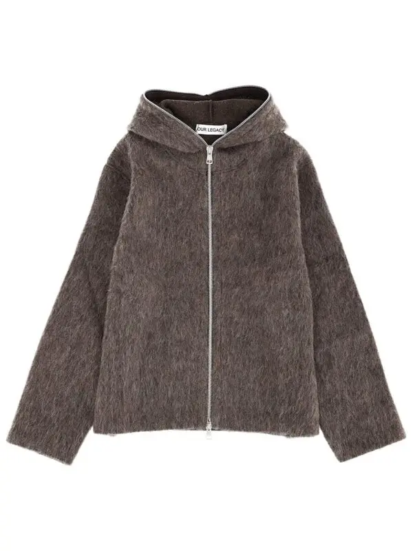Our Legacy Felpa Con Cappuccio - Gray