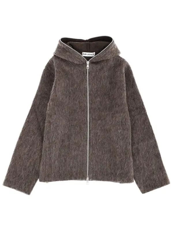 Our Legacy Felpa Con Cappuccio - Gray