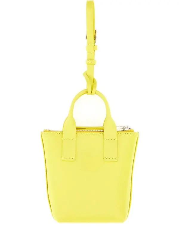 Dolce & Gabbana Leather Minibag Charm - Yellow