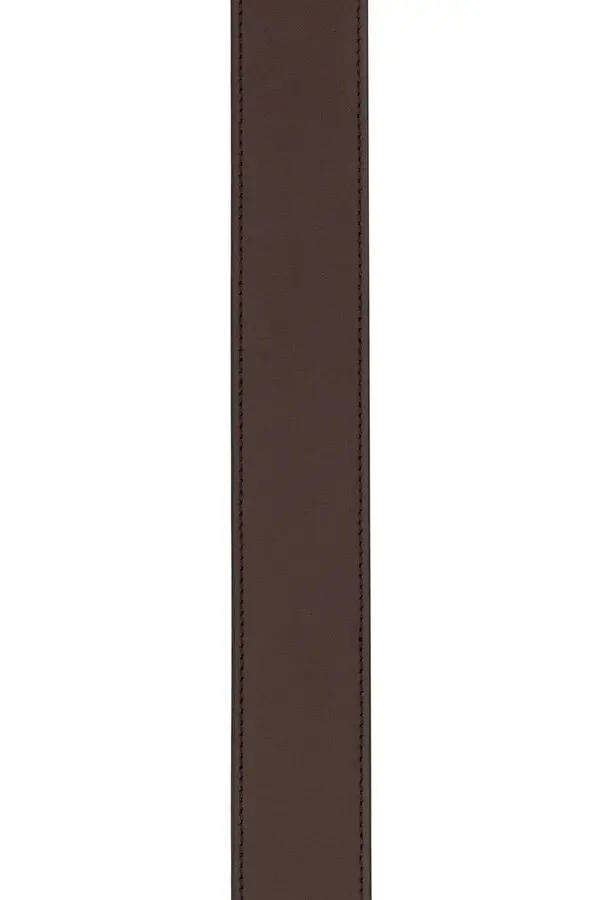 Miu Miu Chocolate Leather Belt