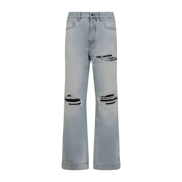 Amiri Mx1 Straight Flare Jeans - Blue
