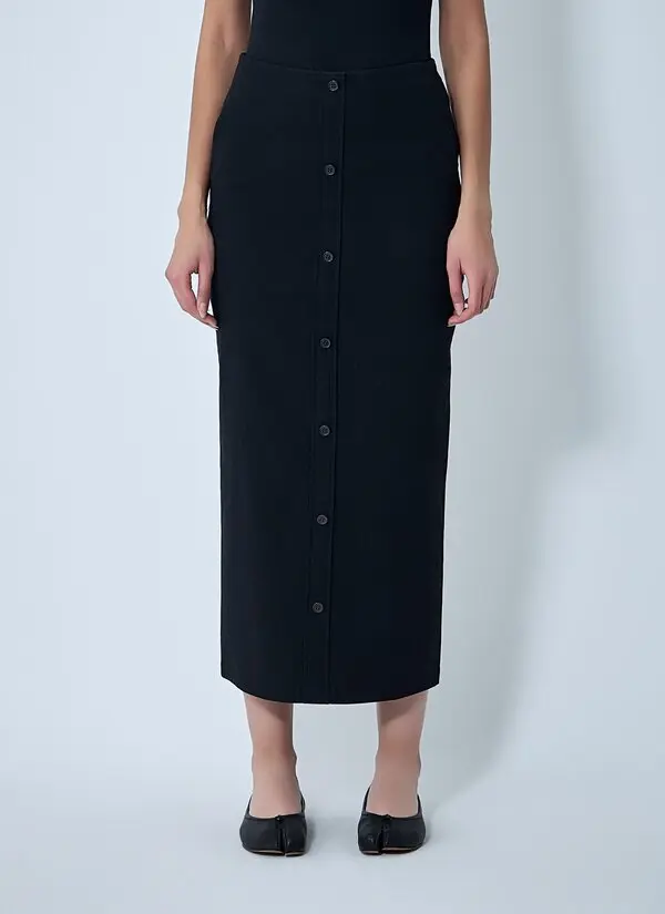 Issey Miyake Like Torso Like Skirt - Black