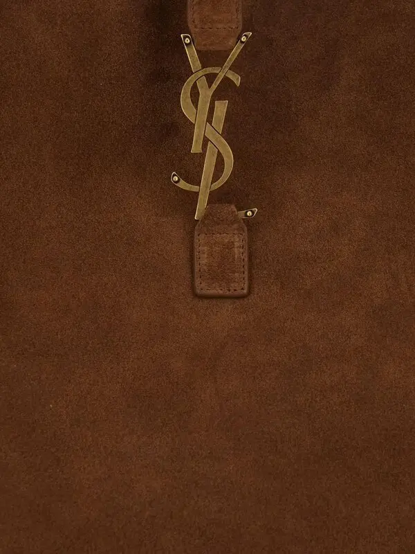 Saint Laurent Le 5 À 7 Bea Suede Shoulder Bag - Brown