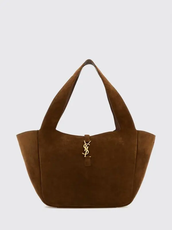 Saint Laurent Le 5 À 7 Bea Suede Shoulder Bag - Brown