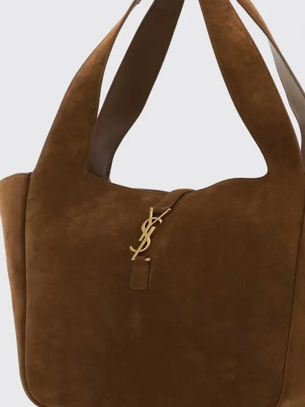 Saint Laurent Le 5 À 7 Bea Suede Shoulder Bag - Brown