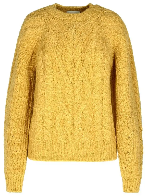 Isabel Marant Étoile Kallie' Beige Acrylic Blend Sweater - Cream