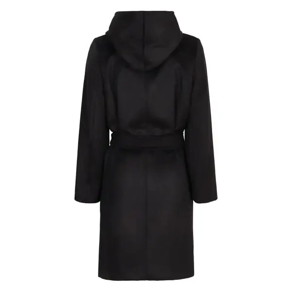 Max Mara Coats Single Breasted Coats - Black