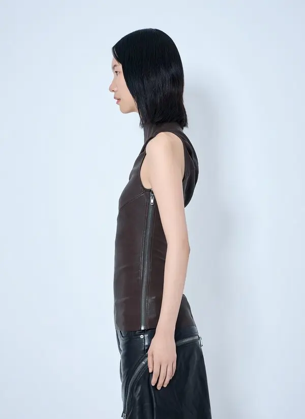 Rick Owens Athena One-shoulder Tank Top