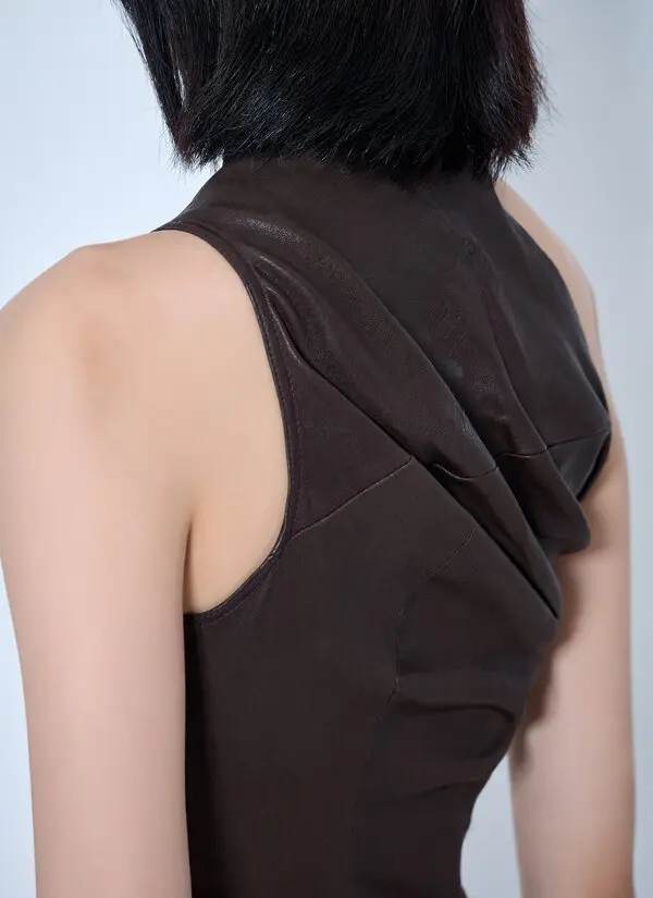 Rick Owens Athena One-shoulder Tank Top