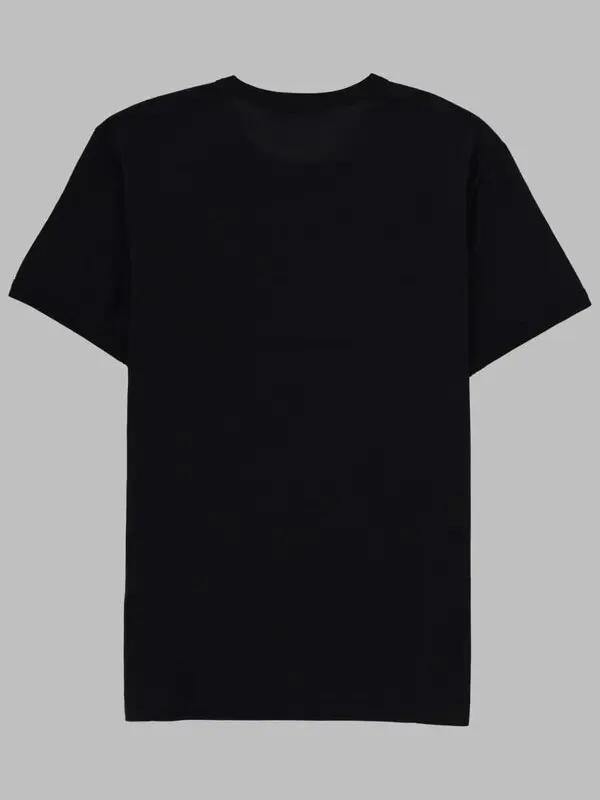 Dolce & Gabbana T-shirt In Cotone Con Patch - Black