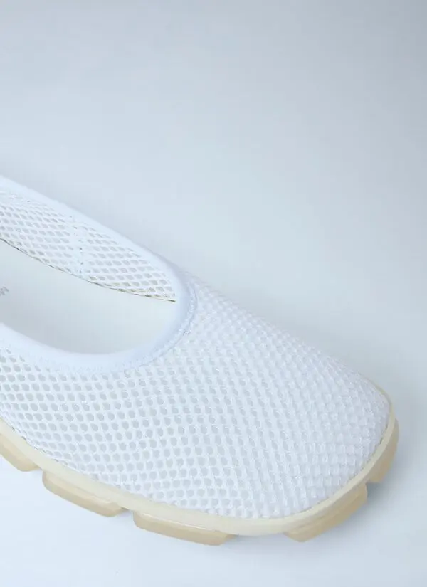 Miu Miu Mesh Slip-on Flats