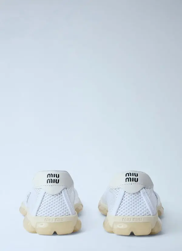 Miu Miu Mesh Slip-on Flats