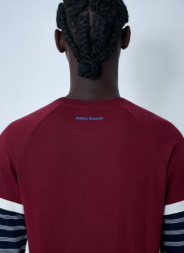 WALES BONNER Logo Motif T-shirt