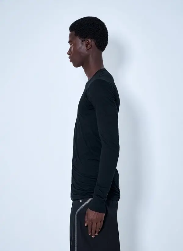 Rick Owens Long Sleeve Crewneck Top