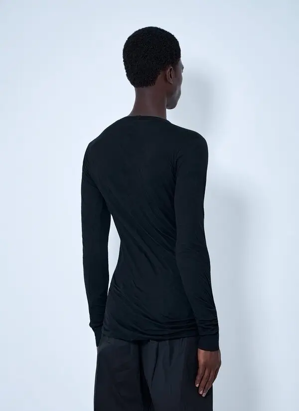 Rick Owens Long Sleeve Crewneck Top