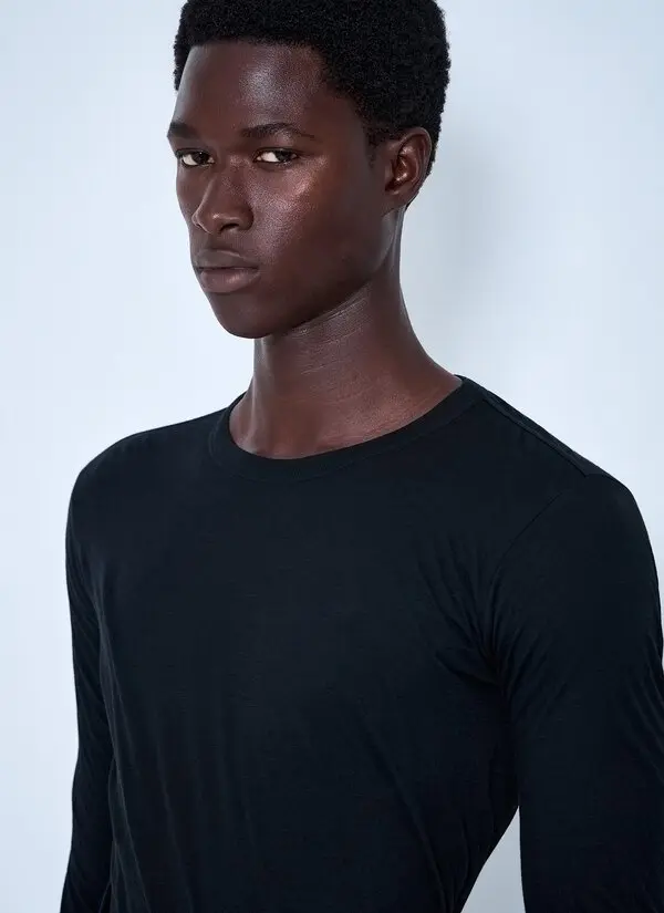 Rick Owens Long Sleeve Crewneck Top